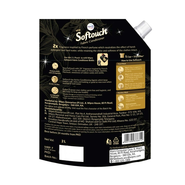 Softouch French Perfume(black) 2L